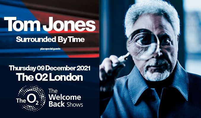 Tom Jones tickets in London at The O2 on Thu, 9 Dec 2021
