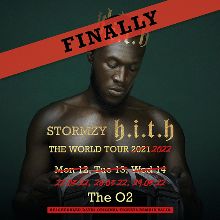 Stormzy - RESCHEDULED tickets in London at The O2 on Tue, 29 Mar 2022
