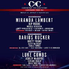 Country to Country at The O2 tickets