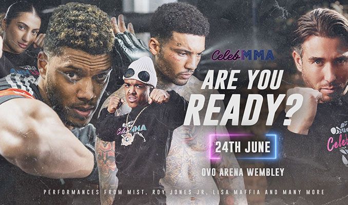 Celeb MMA tickets in London at OVO Arena Wembley on Fri, 24 Jun 2022 ...