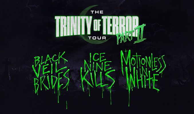Trinity of Terror Tour tickets in Cleveland at Jacobs Pavilion on Wed ...