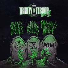 Trinity of Terror Tour tickets in Cleveland at Jacobs Pavilion on Wed ...