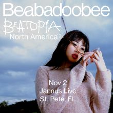beabadoobee tickets in Saint Petersburg at Jannus Live on Wed, Nov 2 ...