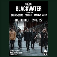 Blackwater tickets in London at The Fiddler on Fri, 29 Jul 2022 - 20:00
