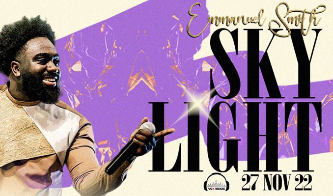 Emmanuel Smith - Skylight tickets in London at indigo at The O2 on Sun ...