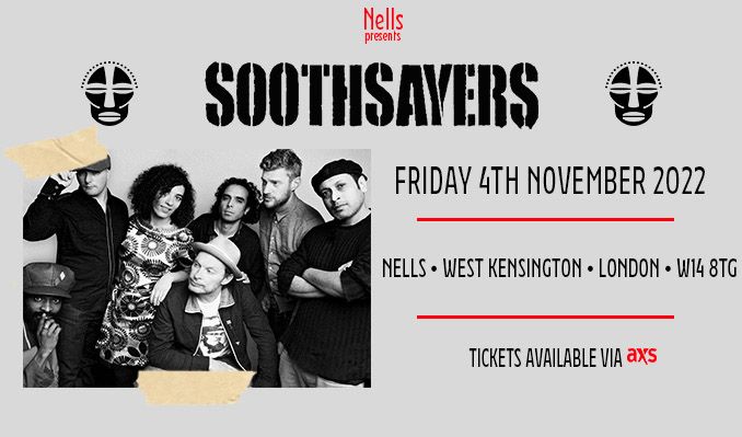 Soothsayers tickets in London at Nell's on Fri, Nov 4, 2022 - 8:00PM