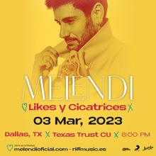 Melendi tickets in Grand Prairie at Texas Trust CU Theatre on Fri, 3 ...