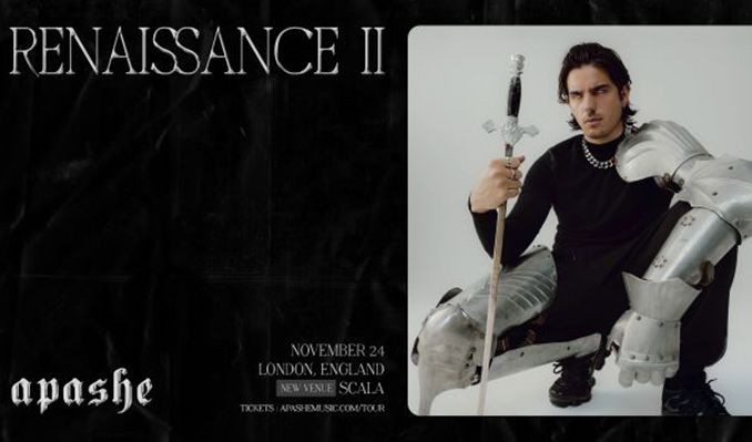 Apashe tickets in London at Scala on Thu, 24 Nov 2022
