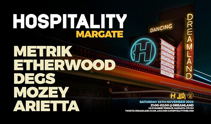 Hospitality Margate tickets in Margate at Hall By The Sea, Dreamland ...