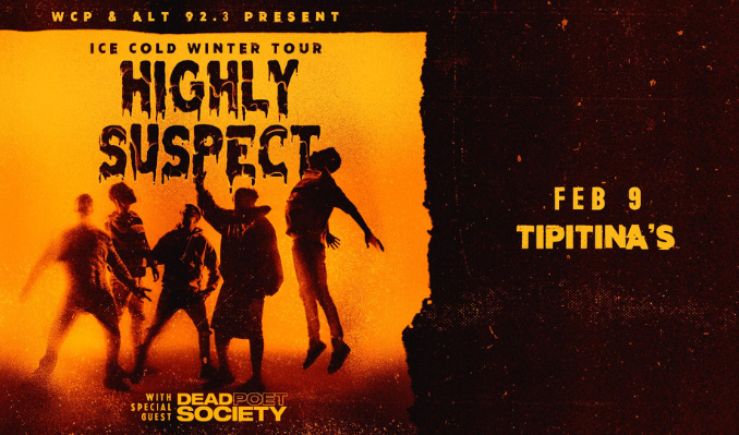 Highly Suspect tickets in New Orleans at Tipitina's on Thu, Feb 9, 2023 - 8:00PM