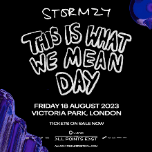 Stormzy tickets in London at Victoria Park on Fri, 18 Aug 2023