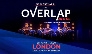 The Overlap Live - RESCHEDULED tickets in London at OVO Arena Wembley on Wed, 5 Apr 2023 - 20:00
