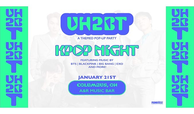 KPOP Night tickets in Columbus at A&R Music Bar on Sat, 21 Jan 2023 - 20:00