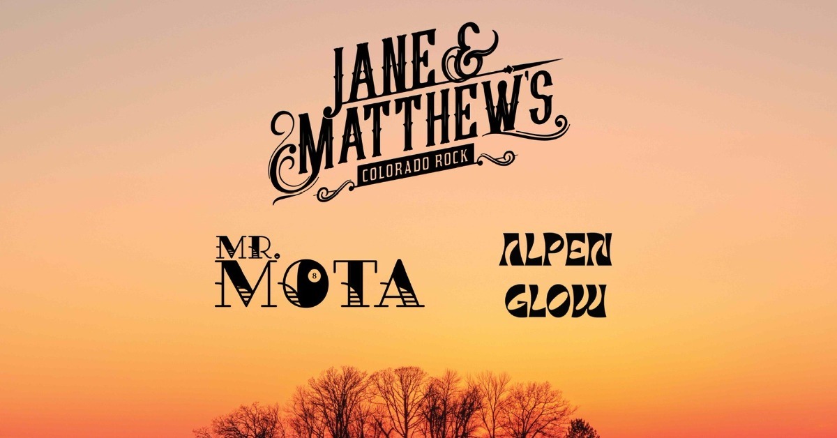 Jane & Matthews, Mr Mota, and Alpenglow | Z2 Entertainment