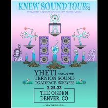 Yheti tickets in Denver at Ogden Theatre on Sat, Feb 25, 2023 - 8:00PM