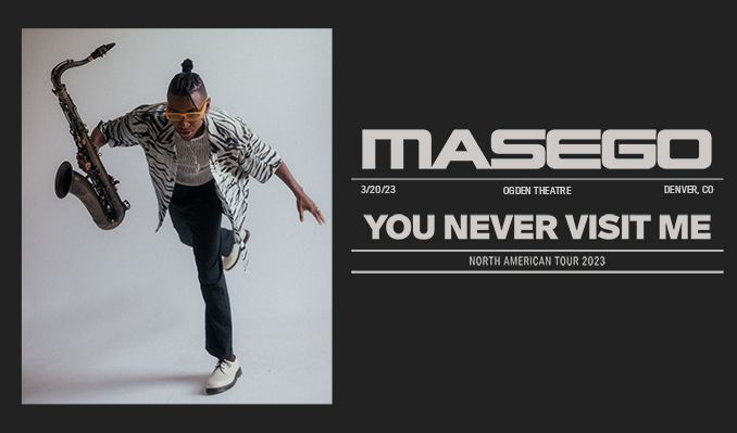 Masego tickets in Denver at Ogden Theatre on Mon, 20 Mar 2023 - 20:00