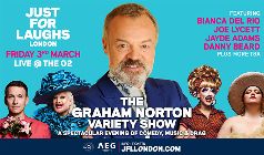The Graham Norton Variety Show tickets in London at The O2 on Fri, Mar ...