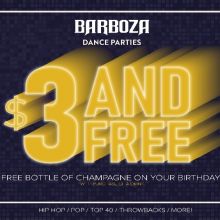 $3 and Free tickets in Seattle at Barboza on Sat, 7 Jan 2023 - 22:30