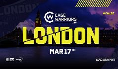 Cage Warriors 150 tickets in London at indigo at The O2 on Fri, 17 Mar ...
