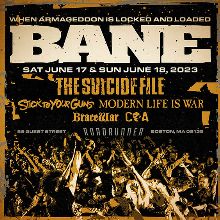 Bane tickets in Boston at Roadrunner on Sun, Jun 18, 2023 - 6:00PM