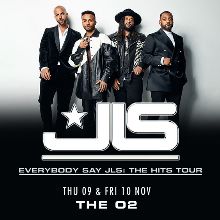 JLS tickets in London at The O2 on Fri, 10 Nov 2023