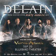 Delain tickets in Denver at Bluebird Theater on Wed, Sep 20, 2023 - 8:00PM