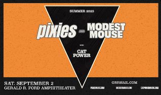 Pixies & Modest Mouse tickets in Vail at Gerald R. Ford Amphitheater on ...