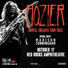 Hozier - Unreal Unearth Tour 2023 tickets in Morrison at Red Rocks ...