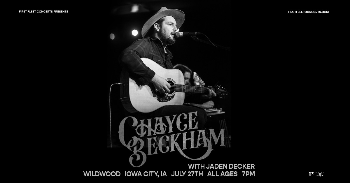 Chayce Beckham | First Fleet Concerts