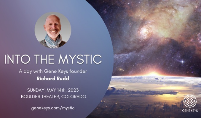 'Into the Mystic' with Gene Keys founder Richard Rudd Additional Offers