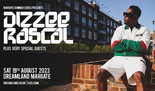 Dizzee Rascal tickets in Margate at Dreamland Margate on Sat, Aug 19 ...