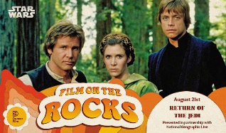Film On The Rocks: Star Wars: Episode VI - Return of the Jedi tickets ...