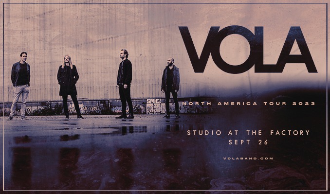 VOLA tickets in Dallas at The Studio at the Factory on Tue, Sep 26 ...