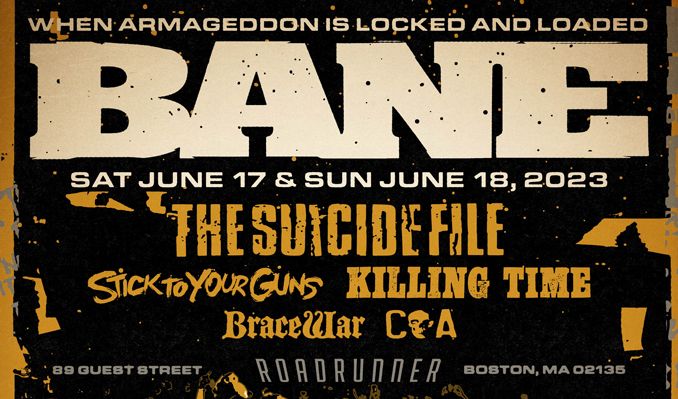 Bane tickets in Boston at Roadrunner on Sun, Jun 18, 2023 - 6:00PM