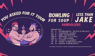 Bowling for Soup tickets in Cardiff at Utilita Arena Cardiff on Fri ...