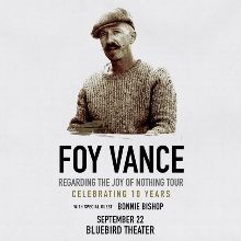 Foy Vance tickets in Denver at Bluebird Theater on Fri, Sep 22, 2023 ...