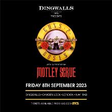 Guns 2 Roses tickets in London at Dingwalls on Fri, Sep 8, 2023 - 8:00PM