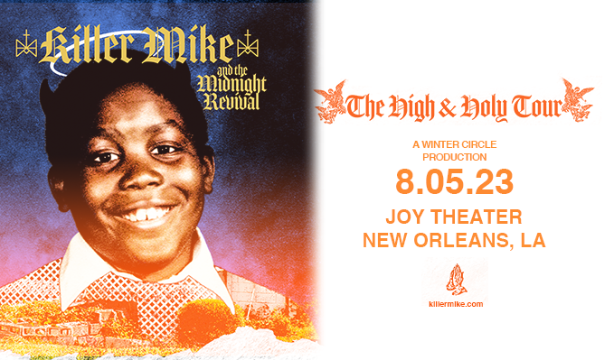 Killer Mike tickets in New Orleans at Joy Theater on Sat, Aug 5, 2023 ...