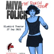 Miya Folick tickets in Denver at Bluebird Theater on Wed, 27 Sep 2023 ...