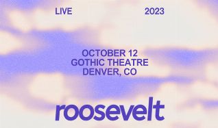 Roosevelt tickets in Englewood at Gothic Theatre on Thu, Oct 12, 2023 - 8:00PM