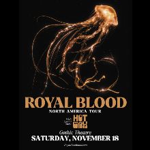 Royal Blood tickets in Englewood at Gothic Theatre on Sat, 18 Nov 2023 - 8:00pm