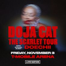 Doja Cat – The Scarlet Tour tickets in Las Vegas at T-Mobile Arena on ...
