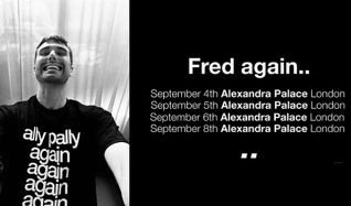 Fred again.. tickets in London at Alexandra Palace on Wed, 6 Sep 2023