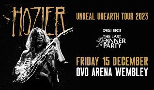 Hozier tickets in London at OVO Arena Wembley on Fri, 15 Dec 2023