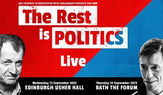 The Rest Is Politics tickets in Edinburgh at Usher Hall on Wed, Sep 13 ...