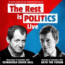 The Rest Is Politics tickets in Edinburgh at Usher Hall on Wed, Sep 13 ...