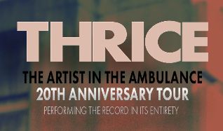 Thrice tickets in Sayreville at Starland Ballroom on Thu, Oct 12, 2023 ...