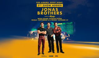 Jonas Brothers: FIVE ALBUMS. ONE NIGHT. tickets in Las Vegas at MGM ...