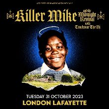 Killer Mike tickets in London at Lafayette on Tue, 31 Oct 2023