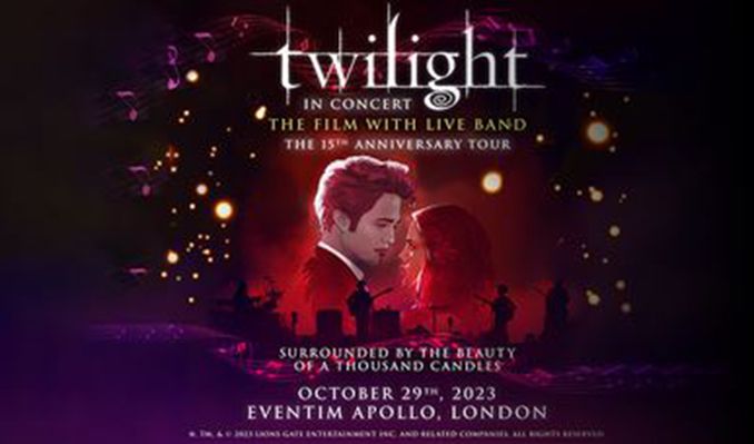 Twilight in Concert tickets in London at Eventim Apollo on Sun, 29 Oct 2023 - 19:30
